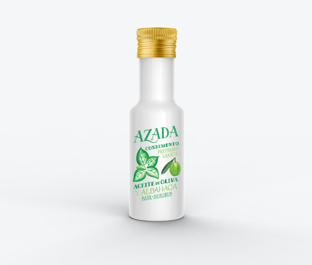 Azada Olive Oil & Basil (100ml) - Isle Grocer & Co
